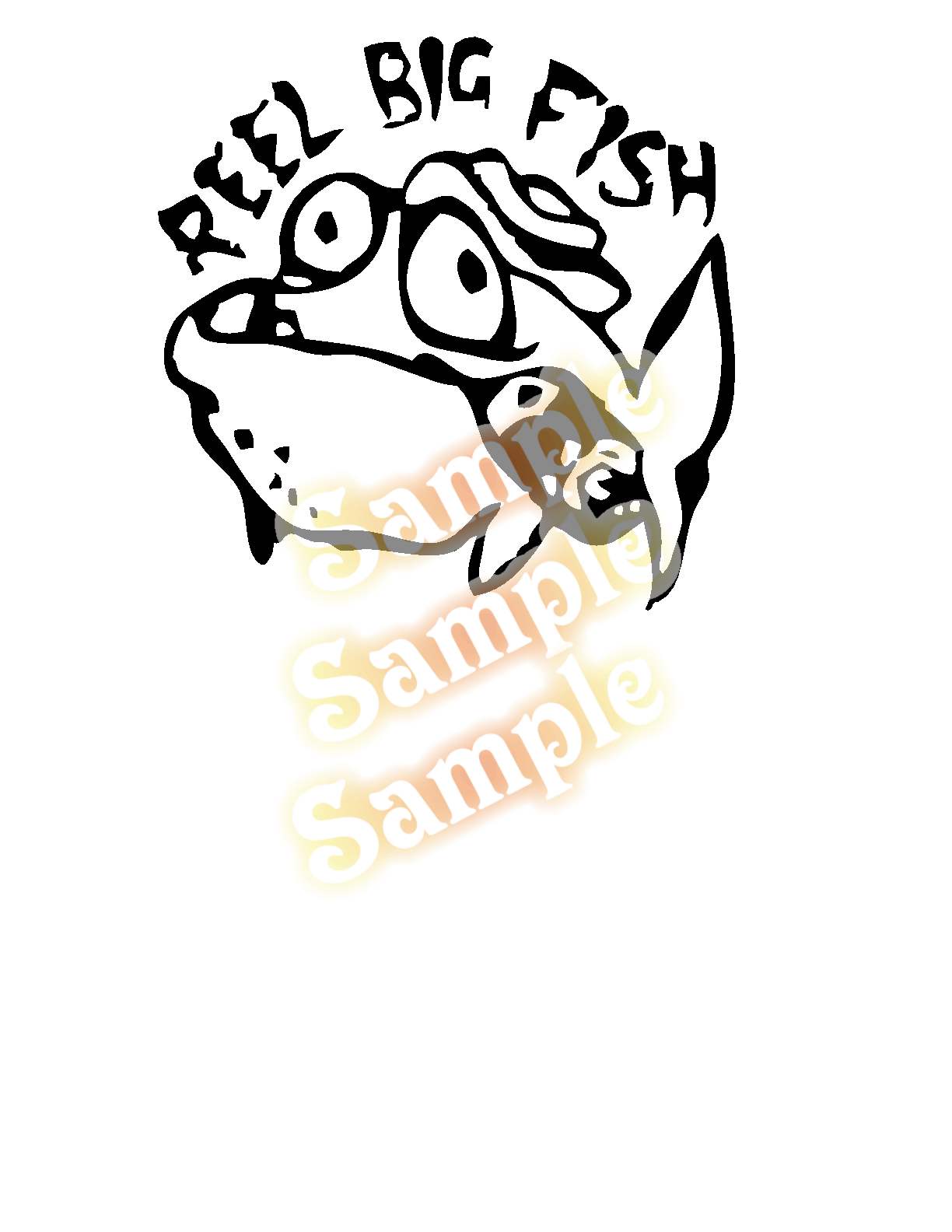 Reel Big Fish Smoking Fish Decal