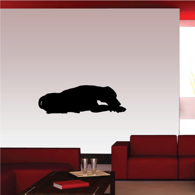 Resting Hound Decal