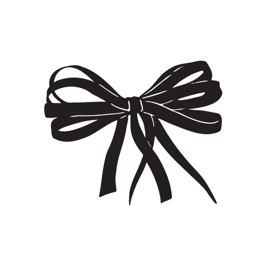 Ribbon Wall Decal - Vinyl Decal - Car Decal - 034