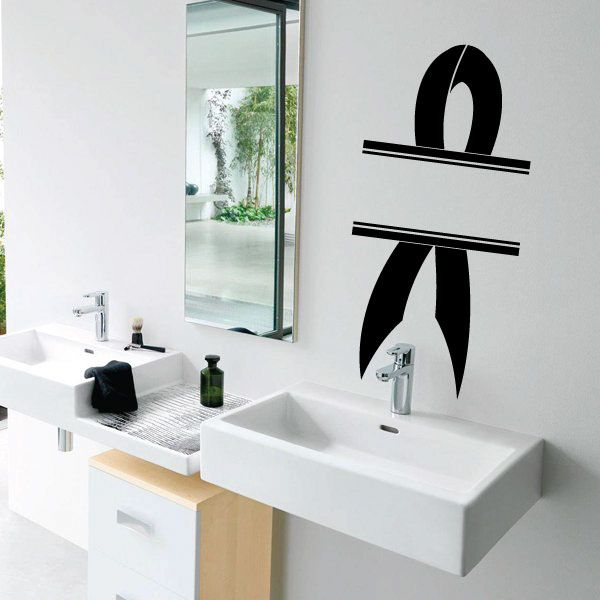 Ribbon with Open Placeholder Decal