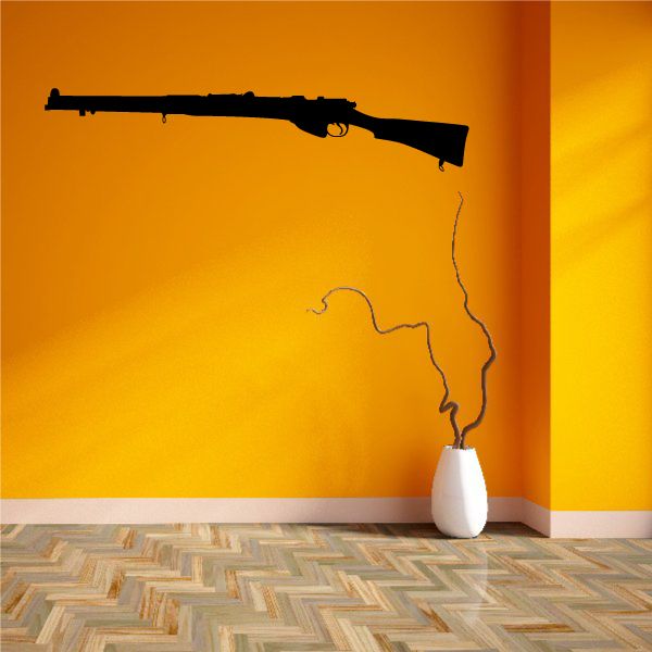 Rifle Wall Decal