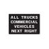 Road Sign Wall Decal - Vinyl Sticker - Car Sticker - Die Cut Sticker ...