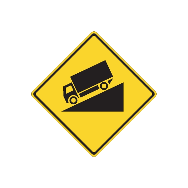 Road Sign Wall Decal - Vinyl Sticker - Car Sticker - Die Cut Sticker ...