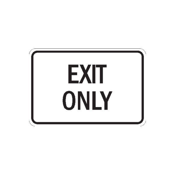 Road Sign Wall Decal - Vinyl Sticker - Car Sticker - Die Cut Sticker ...