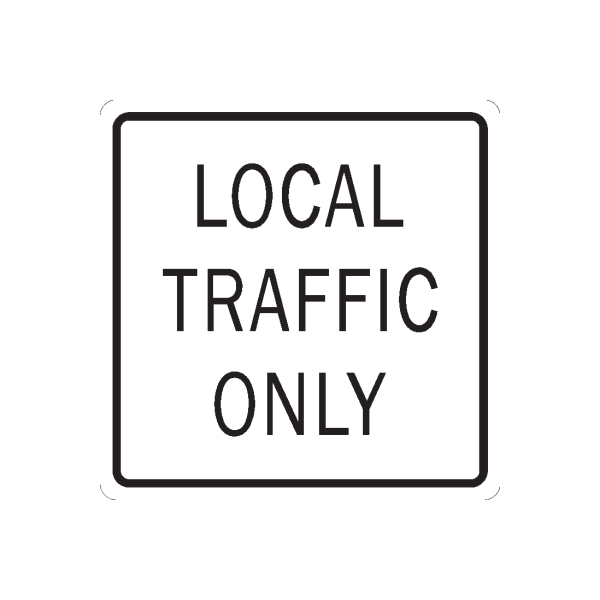 Road Sign Wall Decal - Vinyl Sticker - Car Sticker - Die Cut Sticker ...