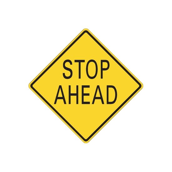 Road Sign Wall Decal - Vinyl Sticker - Car Sticker - Die Cut Sticker ...