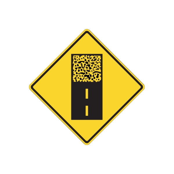 Road Sign Wall Decal - Vinyl Sticker - Car Sticker - Die Cut Sticker ...