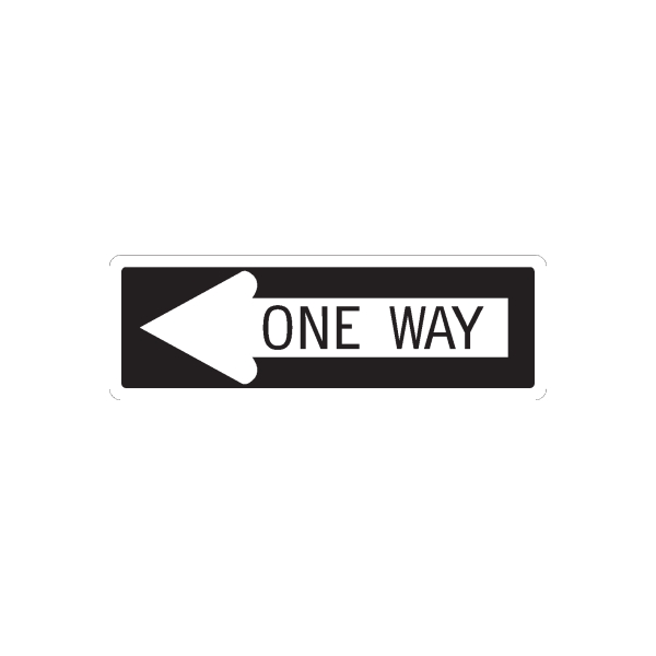 Road Sign Wall Decal - Vinyl Sticker - Car Sticker - Die Cut Sticker ...