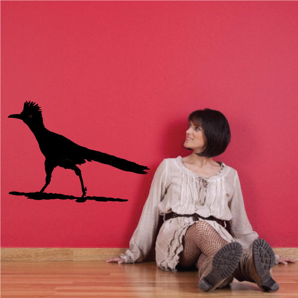 Roadrunner Silhouette Decal