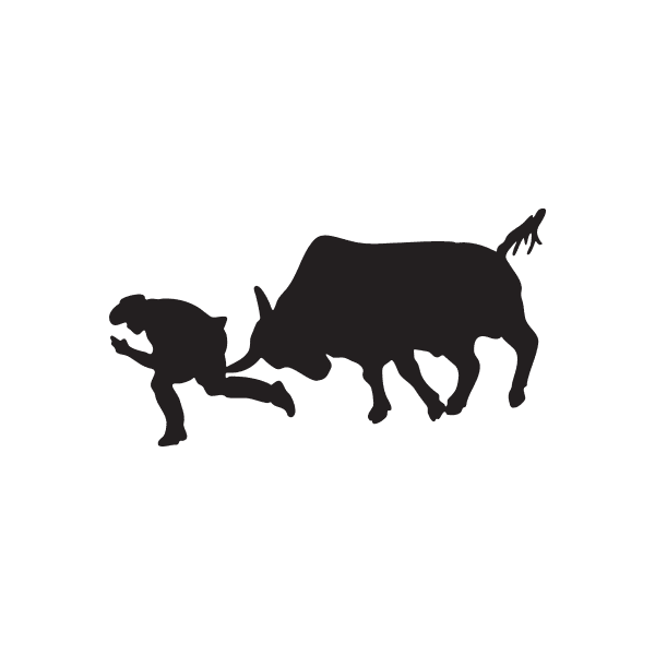 Rodeo Bull Riding Wall Decal - Vinyl Decal - Car Decal - 008