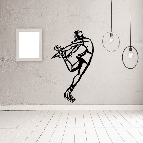 Rollerblading Wall Decal - Vinyl Decal - Car Decal - CDS026