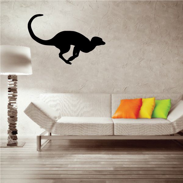 Running Meerkat Decal