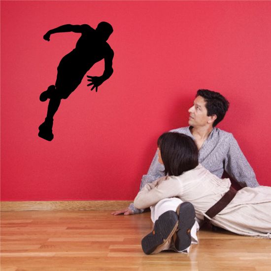 Running Runner Wall Decal - Vinyl Decal - Car Decal - 015