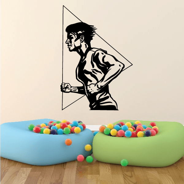 Running Wall Decal - Vinyl Decal - Car Decal - Bl002