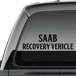 Saab Recovery Vehicle Decal