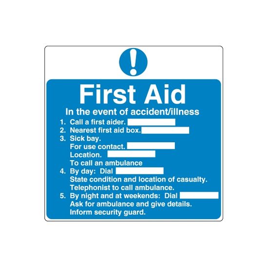 Safety Sign Wall Decal - Vinyl Sticker - Car Sticker - Die Cut Sticker ...