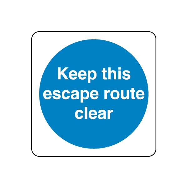 Safety Sign Wall Decal - Vinyl Sticker - Car Sticker - Die Cut Sticker ...