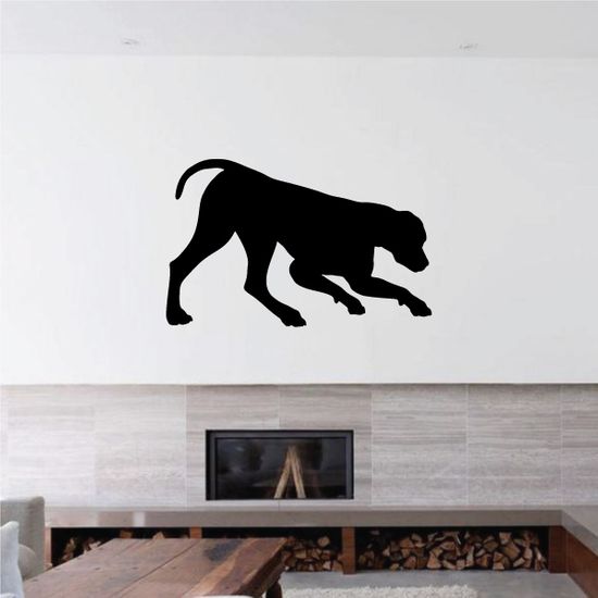Scratching Hound Decal