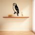 Screech Owl Perched Decal