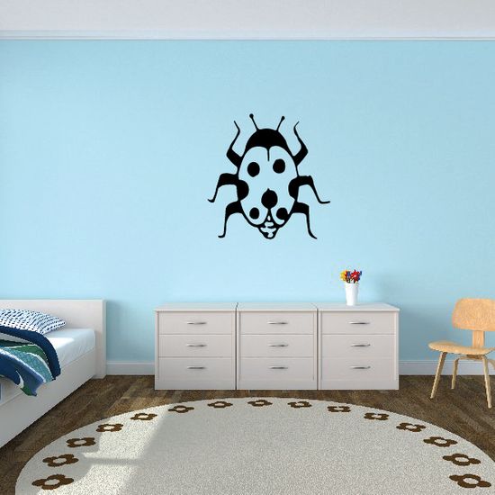 Scuttling Ladybug Decal