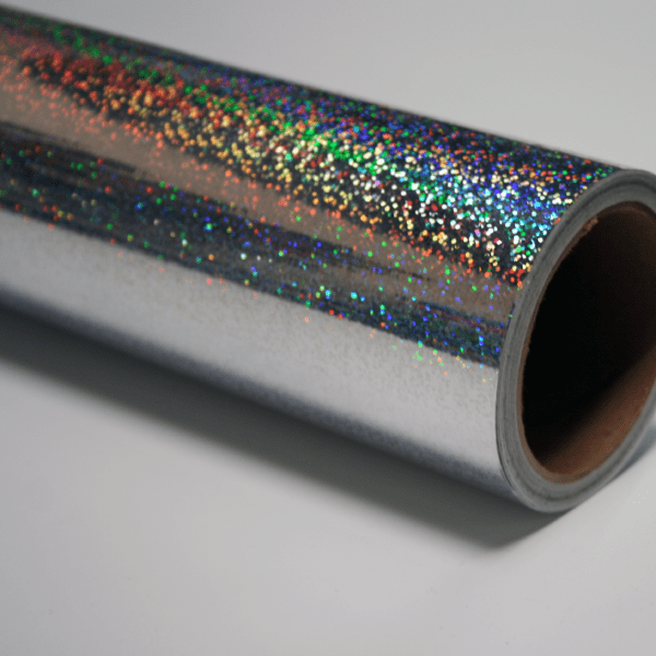 Sequin Silver Chrome Vinyl