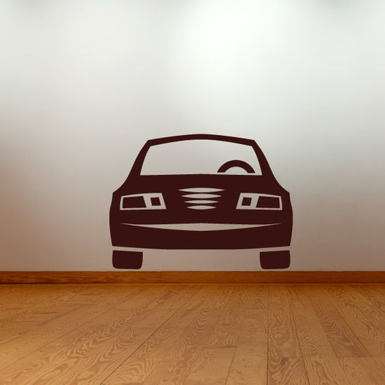 Simple Car Front End Decal