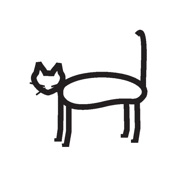 Simple Cat Decal
