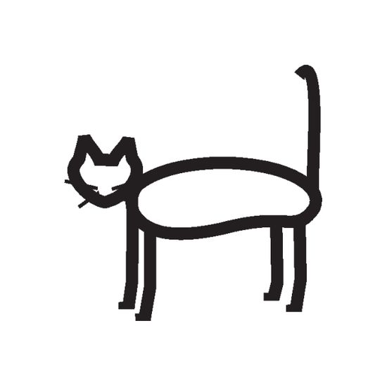 Simple Cat Decal