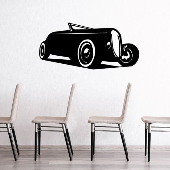 Simple Classic Ford Convertable Decal