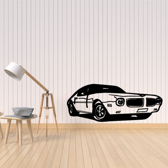 Simple GTO Muscle Car Decal