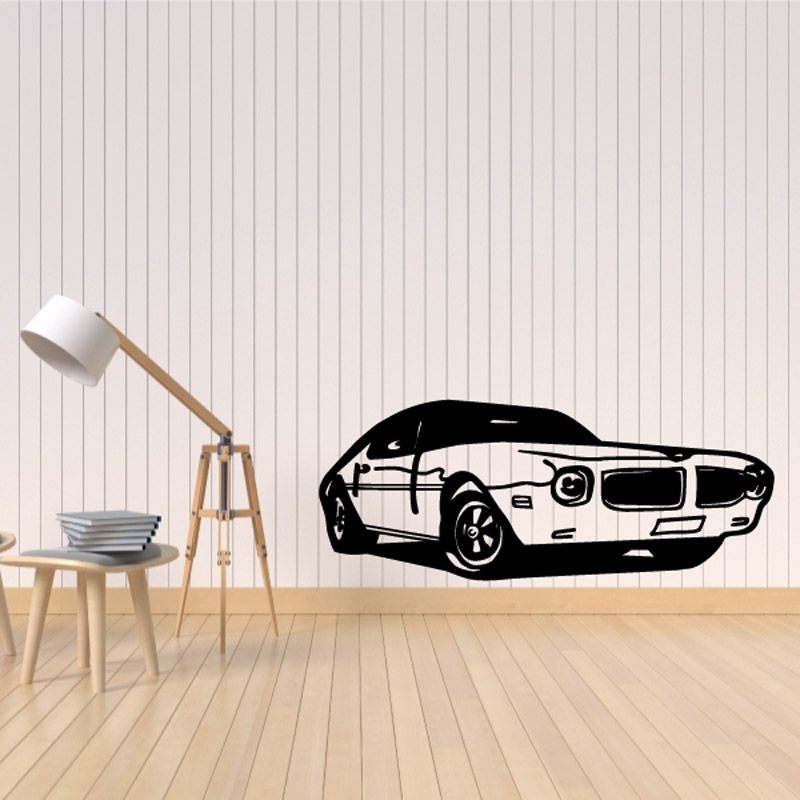 Simple GTO Muscle Car Decal