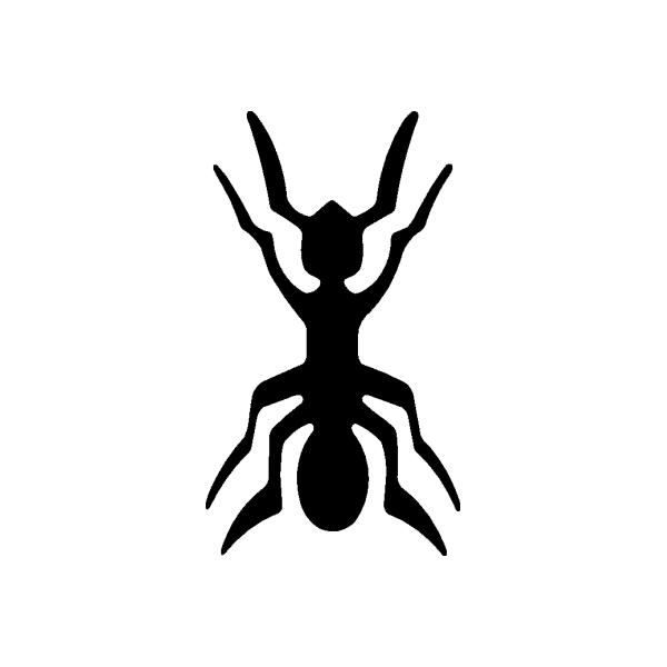 Simple Tribal Ant Upwards Decal
