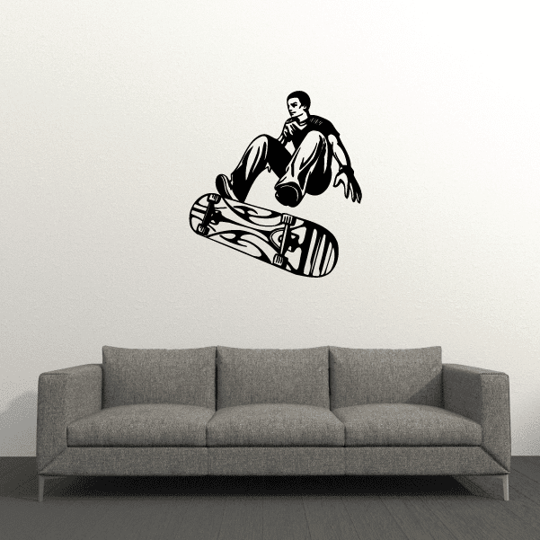 Skateboarding Wall Decal - Vinyl Decal - Car Decal - CDS031