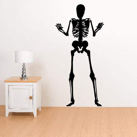 Skeleton Pushing Decal