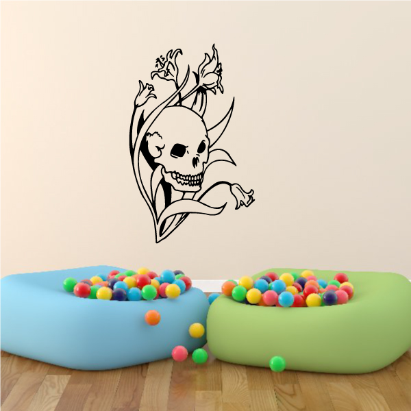 Skull Skulls Vinyl Decal Sticker 021