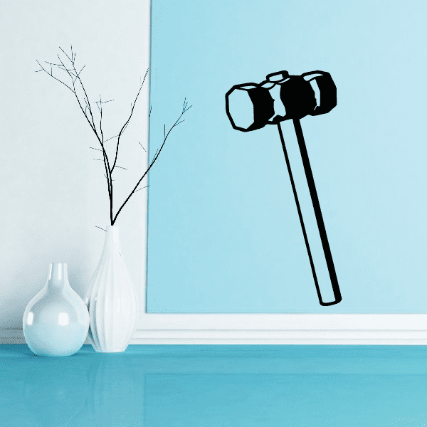 Small Sledgehammer Decal