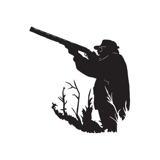 Sniper Hunting Wall Decal - Vinyl Decal - Car Decal - 009