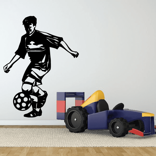 Soccer Wall Decal - Vinyl Decal - Car Decal - CDS086