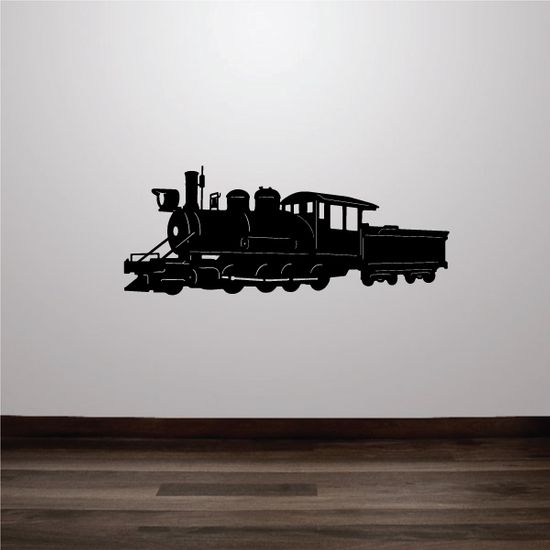 Speedy Steam Train Decal