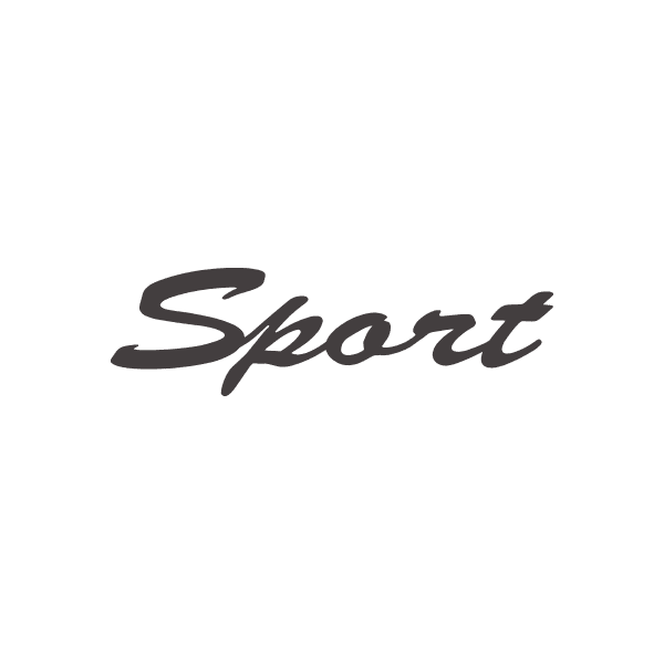 Sport Cursive Decal