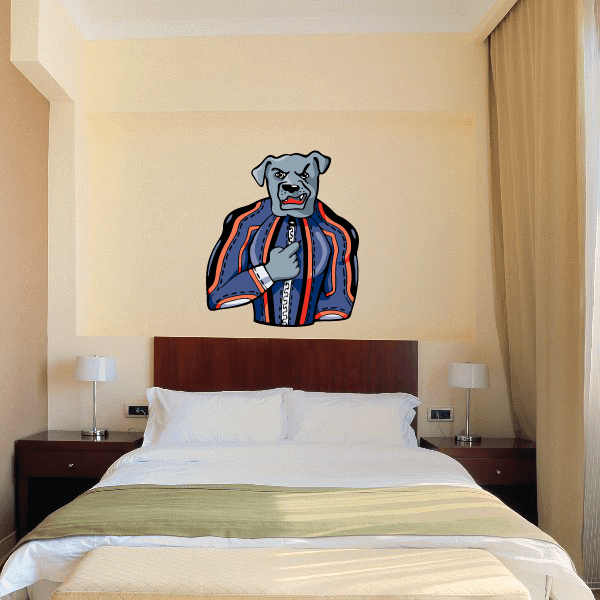 Sports Mascot Wall Decal - Vinyl Sticker - Car Sticker - Die Cut ...