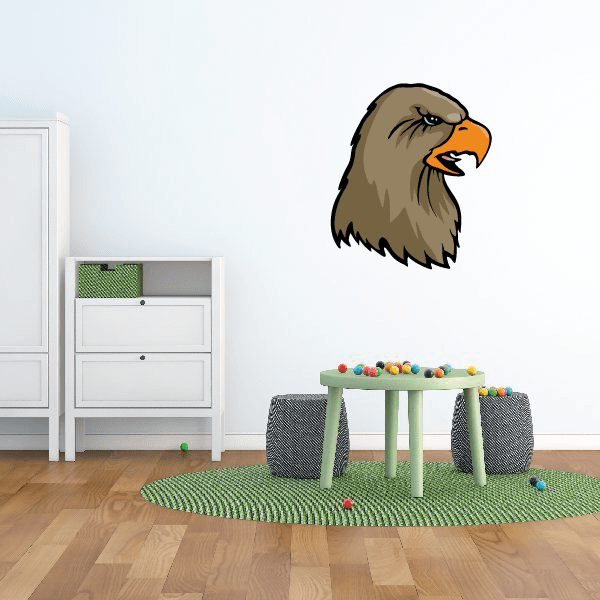 Sports Mascot Wall Decal - Vinyl Sticker - Car Sticker - Die Cut ...