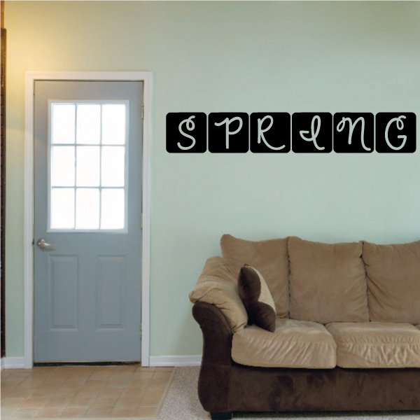 Spring Wall Decal