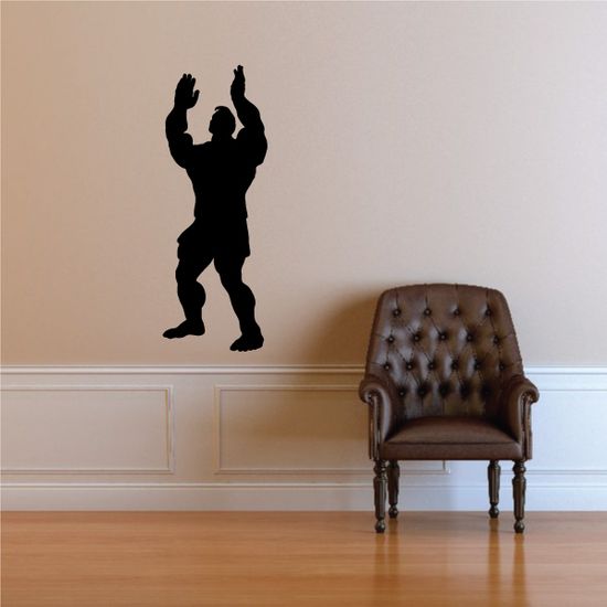 Standing Muscle Man Praying