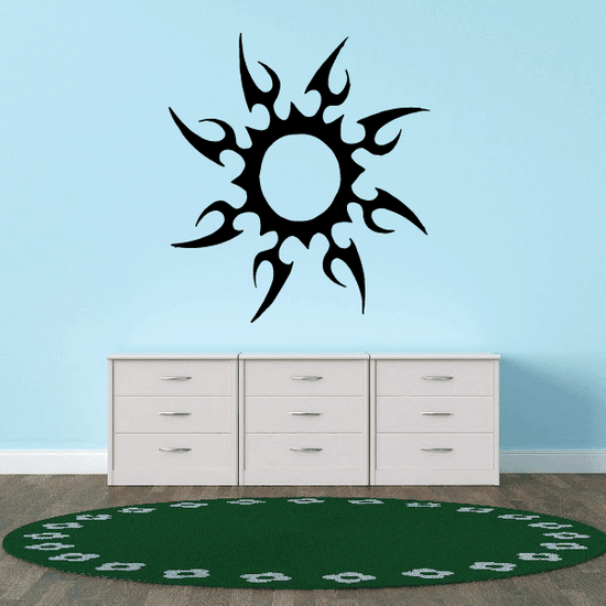 Sun Wall Decal - Vinyl Decal - Car Decal - CF017