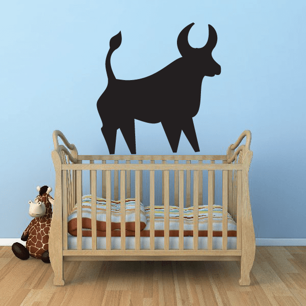 Taurus Simple Bull Decal