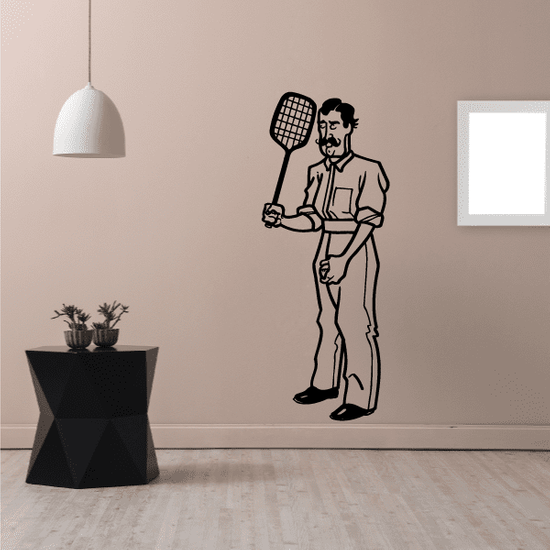 Tennis Wall Decal - Vinyl Decal - Car Decal - Bl023