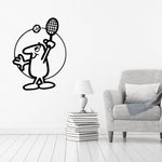 Tennis Wall Decal - Vinyl Decal - Car Decal - Bl032