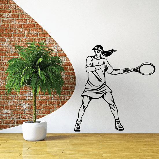 Tennis Wall Decal - Vinyl Decal - Car Decal - CDS026