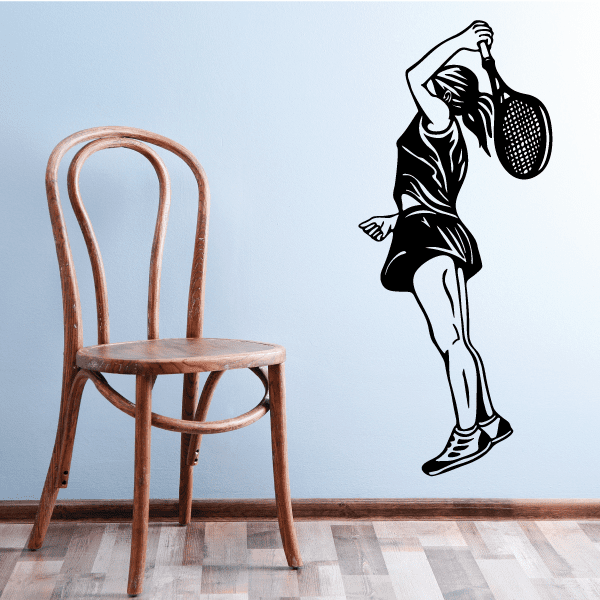 Tennis Wall Decal - Vinyl Decal - Car Decal - CDS029